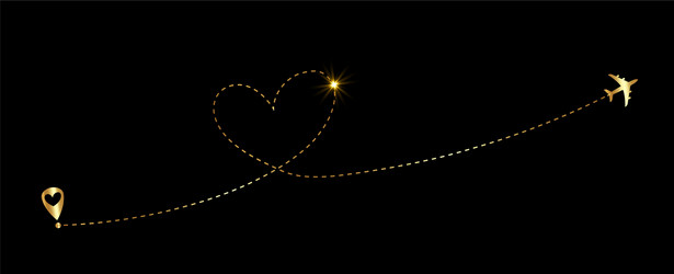 Airplane Dotted Line Loops Vector Images (over 110)