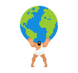 Atlas Greek Mythology Vector Images (over 170)