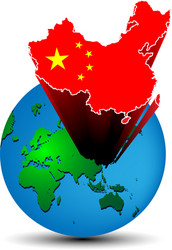 Ecology world with april 22 earth day text Vector Image