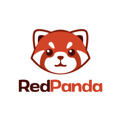 Panda logo Royalty Free Vector Image - VectorStock