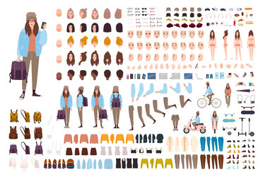 Avatar Kit Vector Images (over 2,600)