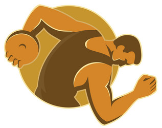 Sports Track Discus Vector Images (89)