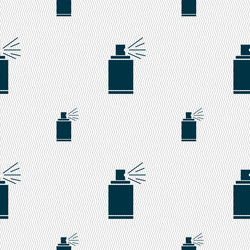 Graffiti spray can sign icon aerosol paint symbol Vector Image