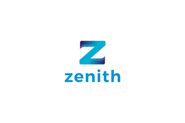 Letter z creative and modern 3d technological logo