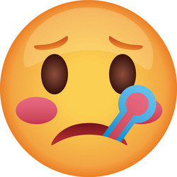 Fever Emoji Vector Images (over 290)