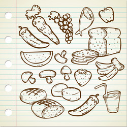 Healthy Food Drawing Vector Images (over 140,000)