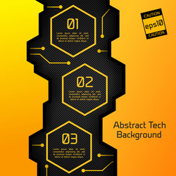Abstract tech background poster Royalty Free Vector Image