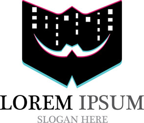 Rr logo monogram with emblem style isolated Vector Image