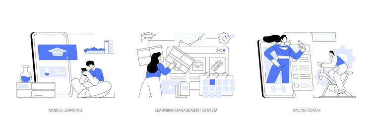 Learning Management System Icon Vector Images (over 1,200)