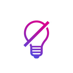 Light Bulb on Off Icon Vector Images (over 2,200)