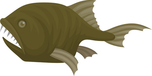 Cartoon Monkfish Fish Vector Images (93)