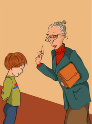 Strict Teacher Vector Images (over 120)