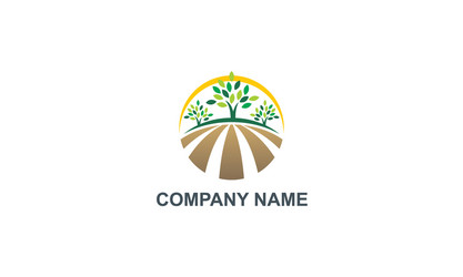 Land surveying logo icon Royalty Free Vector Image