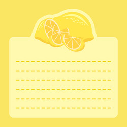 Cute captain sailor girl memo notes greeting card Vector Image