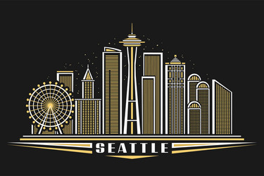Seattle Space Needle Vector Images (over 130)
