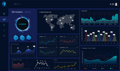 Computer Dashboard Icon Vector Images (over 7,600)