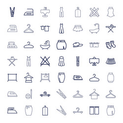 Cloth icons Royalty Free Vector Image - VectorStock