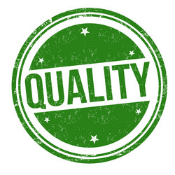 Quality stamp Royalty Free Vector Image - VectorStock