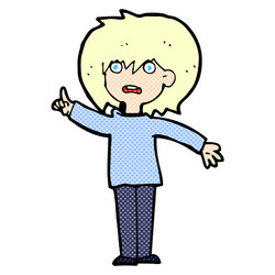 Asking Cartoon Comic Question Woman Vector Images (over 160)