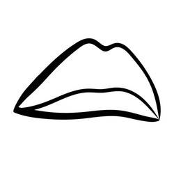 Lip Outline Vector Images (over 10,000)