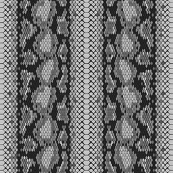 Snake skin colorful animal blue seamless pattern Vector Image