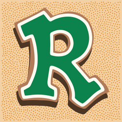 Christmas Font Letter R Vector Images (98)