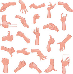 Sign language Royalty Free Vector Image - VectorStock