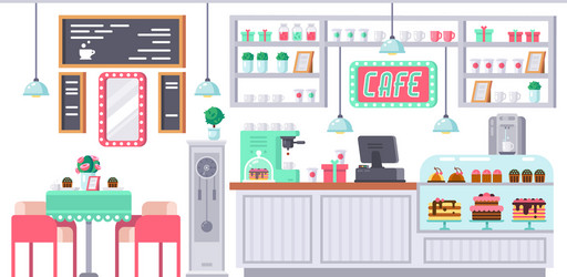 Coffee Shop Inside Vector Images (over 740)