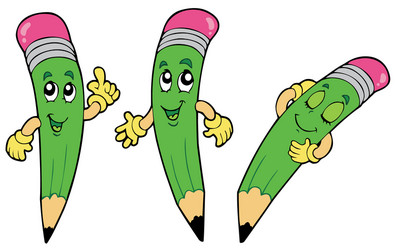 Cartoon numbers theme image 1 Royalty Free Vector Image