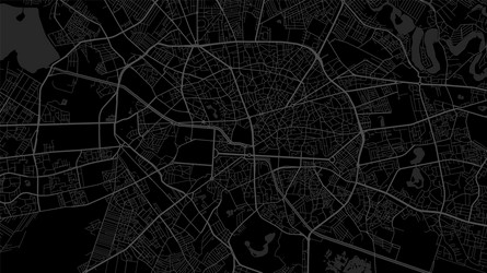 Bucharest outline map city area Royalty Free Vector Image