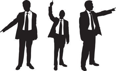 Pointing Man Silhouette Vector Images (over 5,000)
