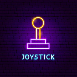 Vr glasses neon label Royalty Free Vector Image