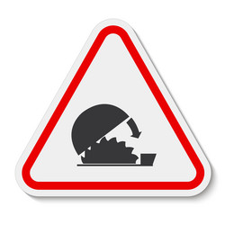 Symbol use adjustable guard isolate on white Vector Image