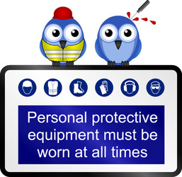 Fall protection construction worker safety first Vector Image