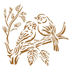 Printable Bird Stencils