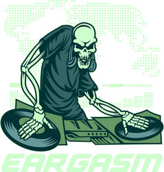 Man dissatisfied refusal gesture meme Royalty Free Vector