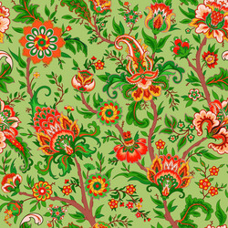 Jacobean Flower Vector Images (over 1,200)