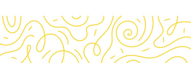 Abstract noodle pattern graphic spaghetti Vector Image