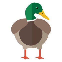 Irish claddagh front view silhouette Royalty Free Vector