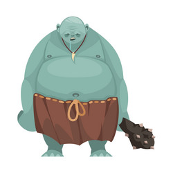 Evil character mummy composition Royalty Free Vector Image