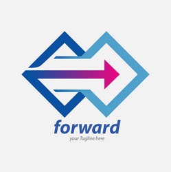 Fast forward symbol Royalty Free Vector Image - VectorStock