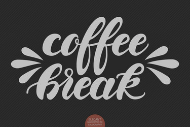 Handwritten Coffee Cursive Vector Images (over 160)