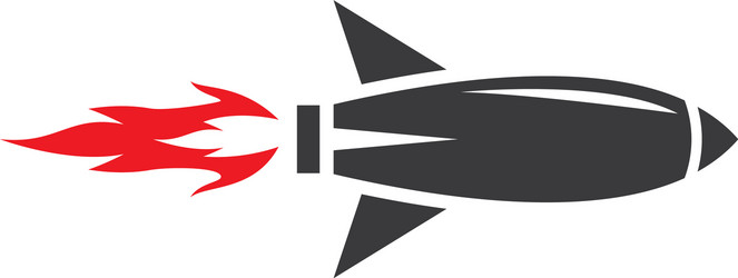 Missile logo images Royalty Free Vector Image - VectorStock