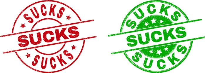 Grunge Sucks Stamp Vector Images (over 110)