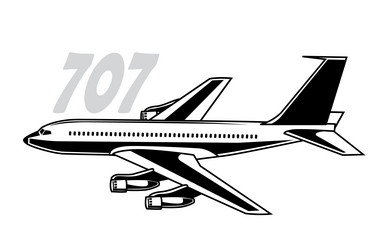 Boeing 737 Vector Images (10)