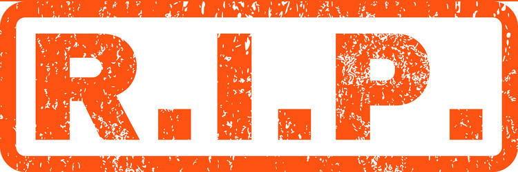 Rip rubber stamp Royalty Free Vector Image - VectorStock