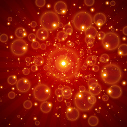 Sunburst background red ray texture graphic Vector Image