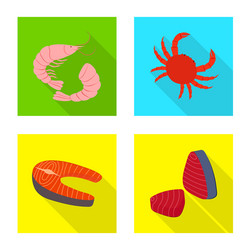 Product and ocean sign Royalty Free Vector Image