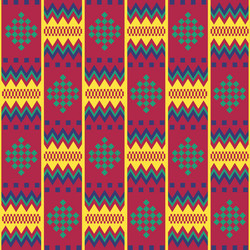 Filipino folk yakan cloth seamless pattern Vector Image