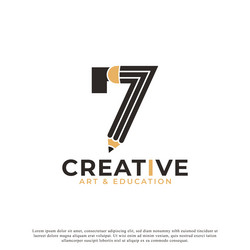 Number 7 Vector Images (over 15,000)